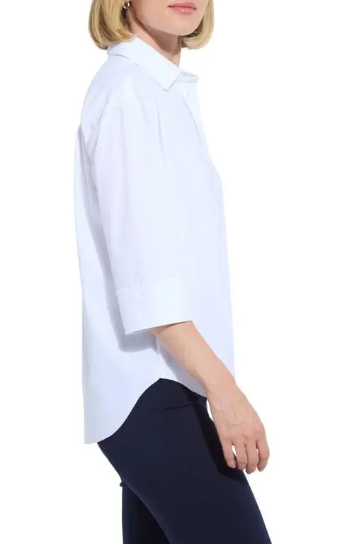 Lyssé Sophie Three-quarter Sleeve Shirt