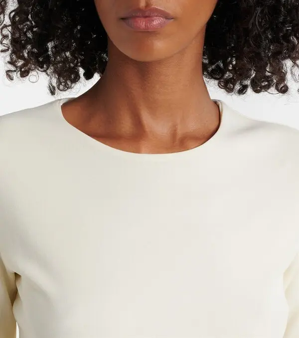 JIL SANDER Jersey T-shirt - Beige