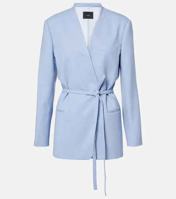 JOSEPH Victor Wool Crepe Jacket