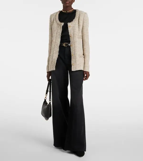 Isabel Marant Étoile Karlita Satin Top - Black