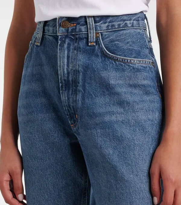 AGOLDE Leena Mid-rise Straight Jeans