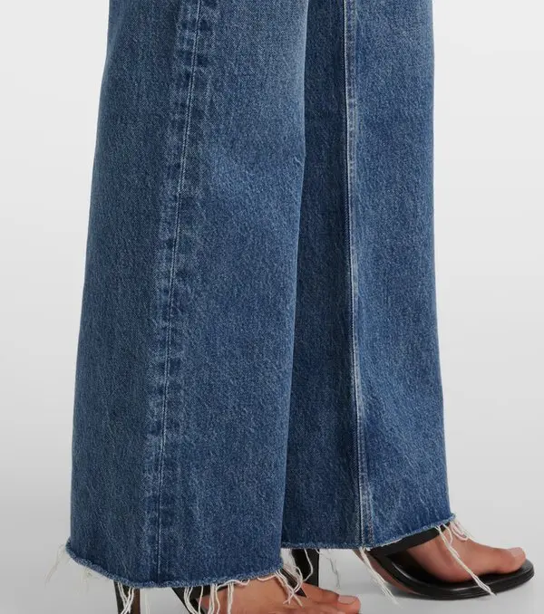 AGOLDE Leena Mid-rise Straight Jeans