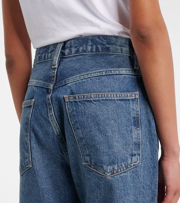 AGOLDE Leena Mid-rise Straight Jeans