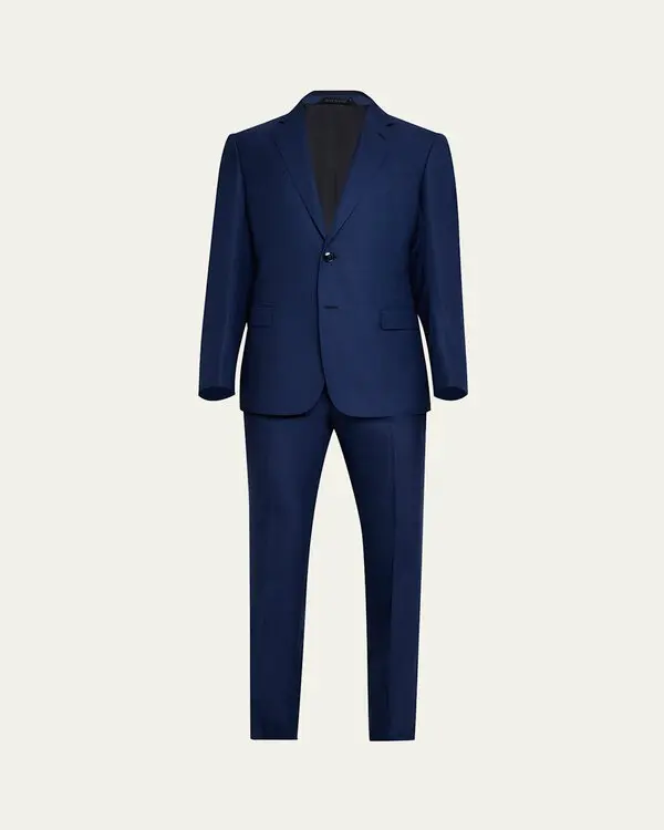 Giorgio Armani Micro-houndstooth 210g Suit