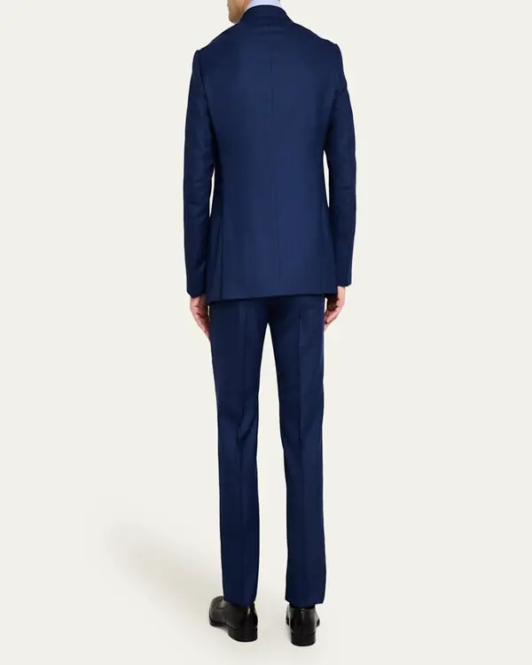 Giorgio Armani Micro-houndstooth 210g Suit