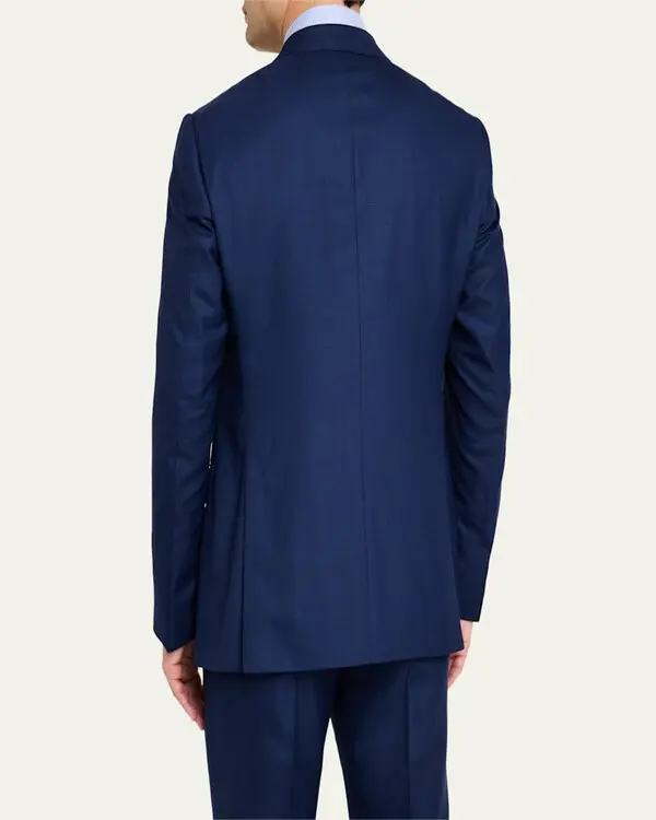 Giorgio Armani Micro-houndstooth 210g Suit