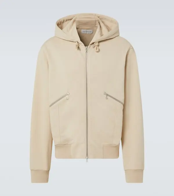 Dries Van Noten Cotton Hoodie - Beige