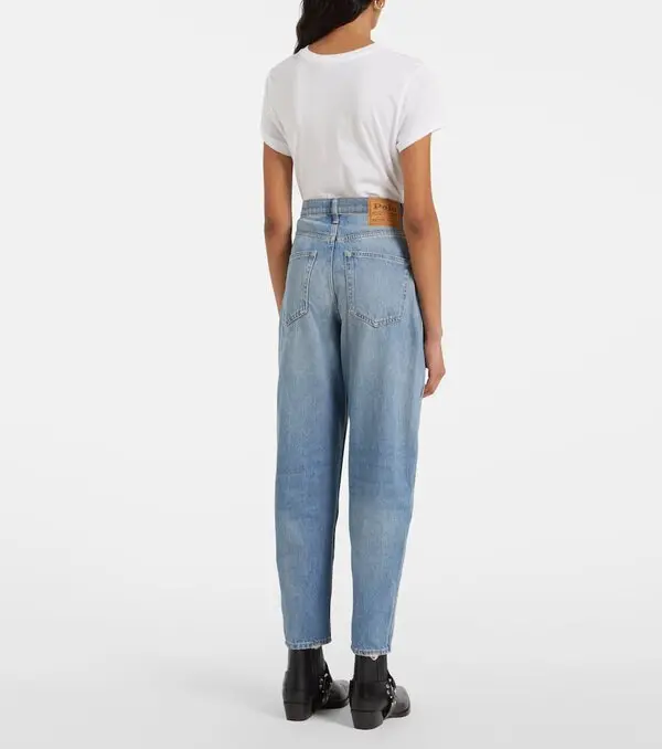 Polo Ralph Lauren High-rise Barrel-leg Jeans