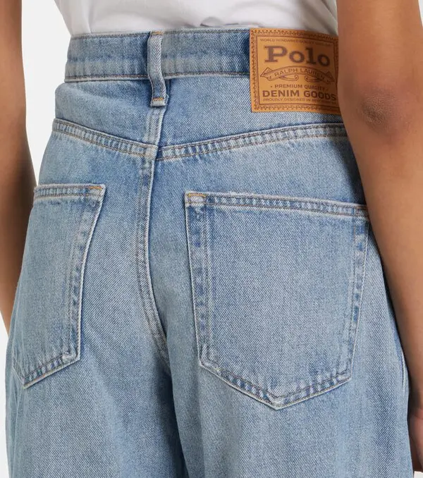 Polo Ralph Lauren High-rise Barrel-leg Jeans