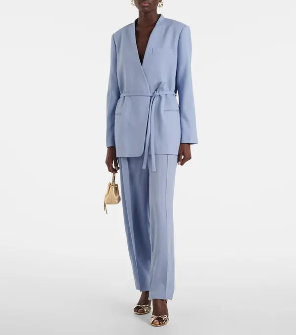 JOSEPH Victor Wool Crêpe Jacket