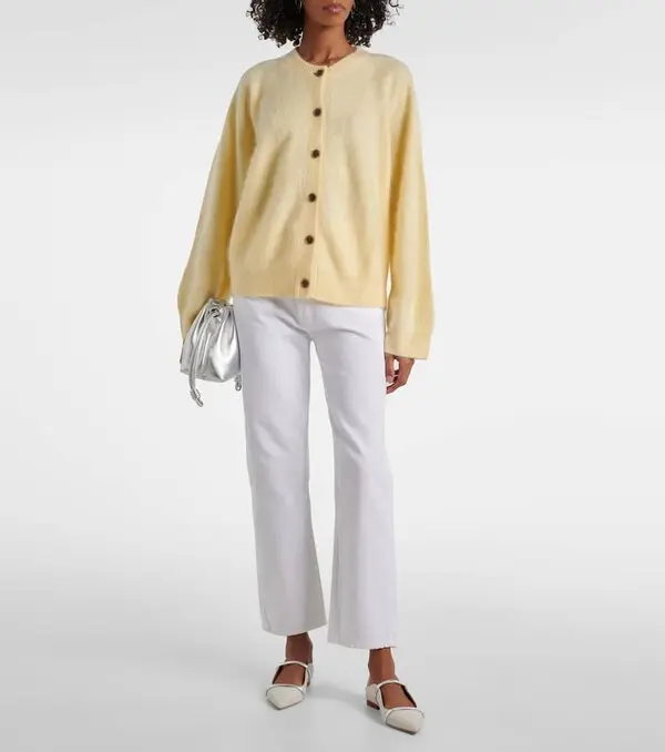 MALONE SOULIERS Maureen Leather Mules - White