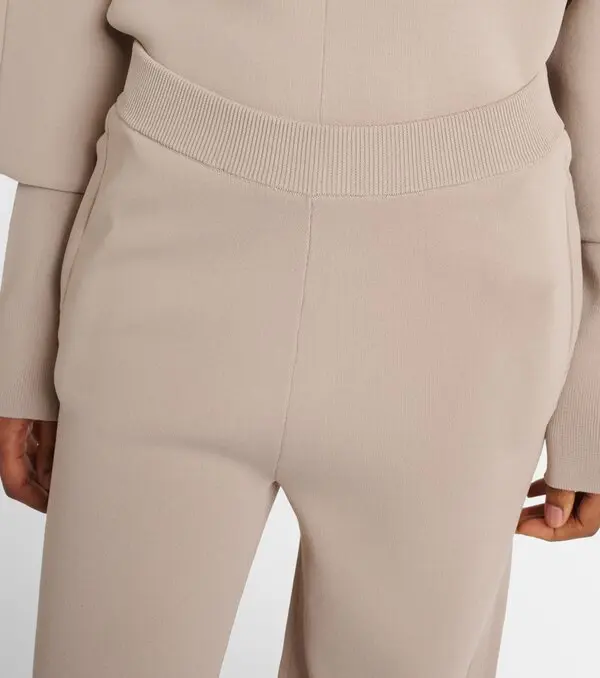 Max Mara Tirreno Crêpe Wide-leg Pants - Pink