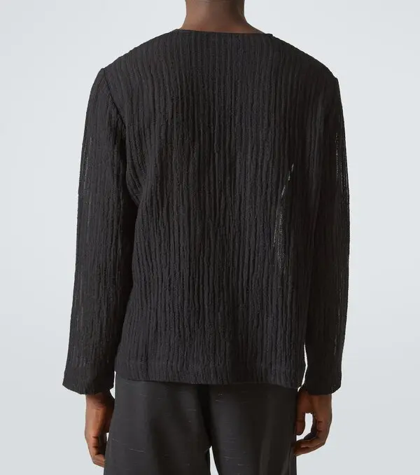 Commas Striped Henley Shirt