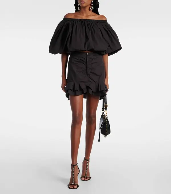 MARANT ETOILE Bertille Off-shoulder Top