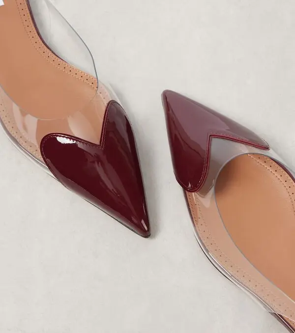 Alaïa Le Cœur Slingback Flats