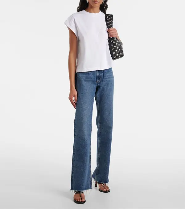 AGOLDE Leena Mid-rise Straight Jeans