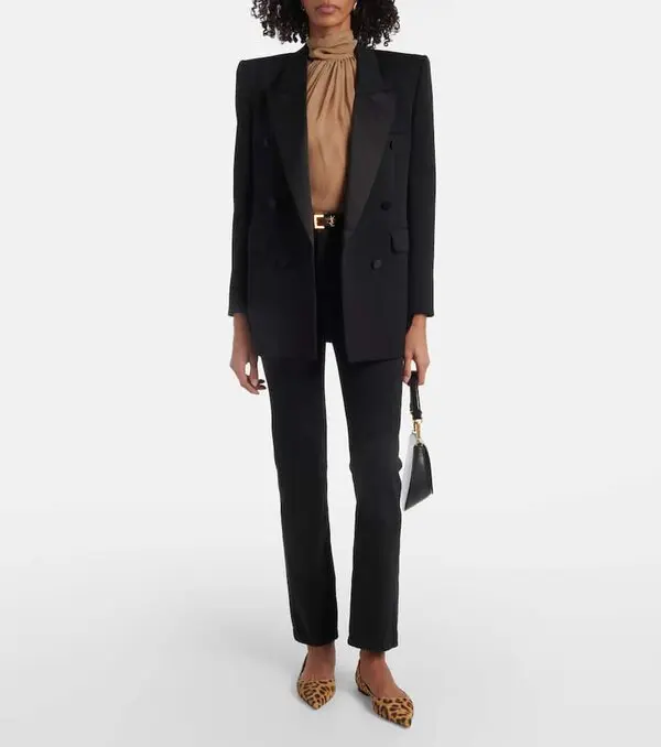JIMMY CHOO Love Leopard-print Ballet Flats - Neutrals