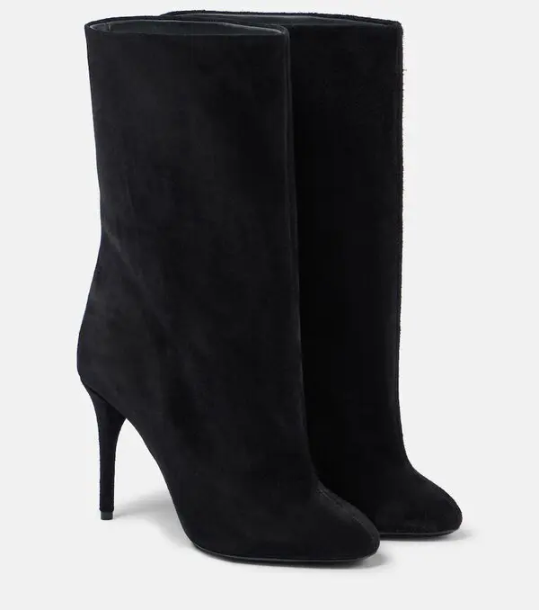 Alaïa Suede Ankle Boots