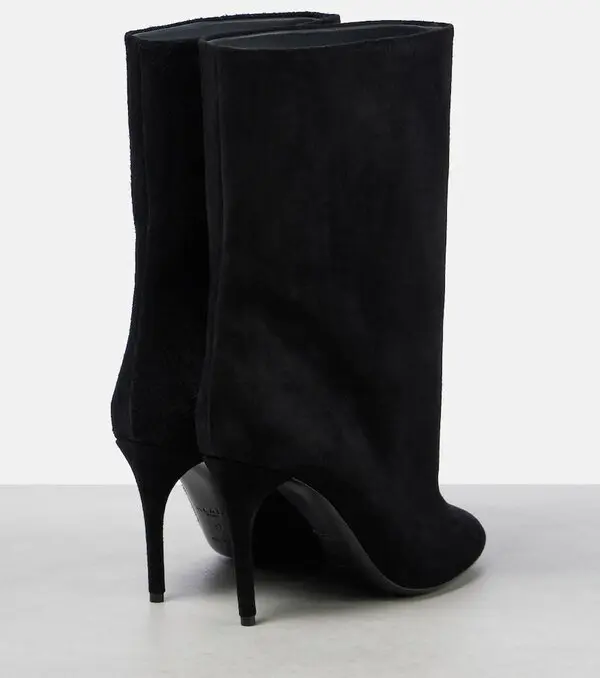 Alaïa Suede Ankle Boots