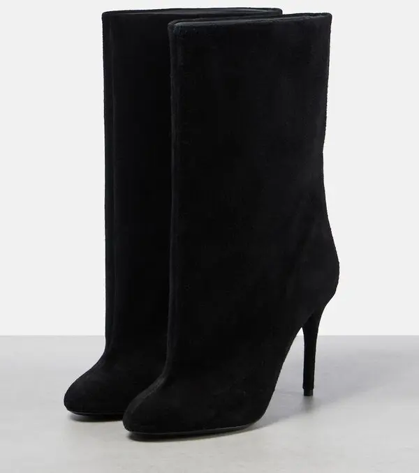 Alaïa Suede Ankle Boots