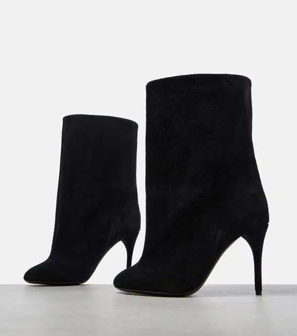 Alaïa Suede Ankle Boots
