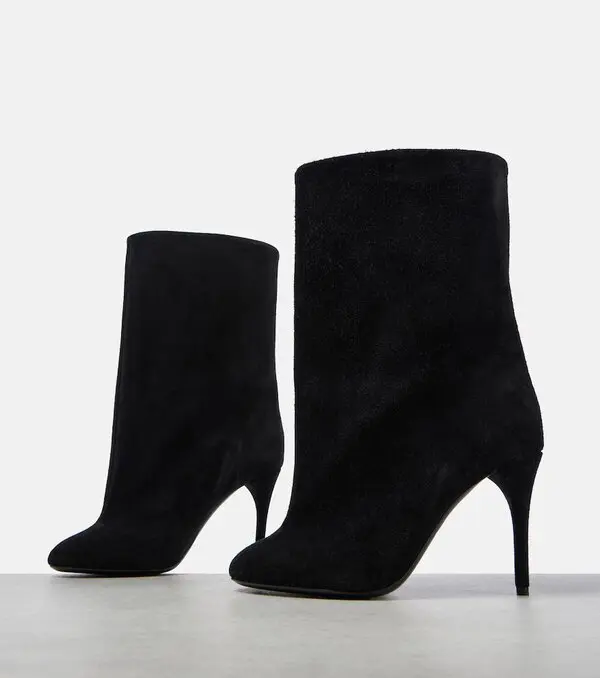 Alaïa Suede Ankle Boots