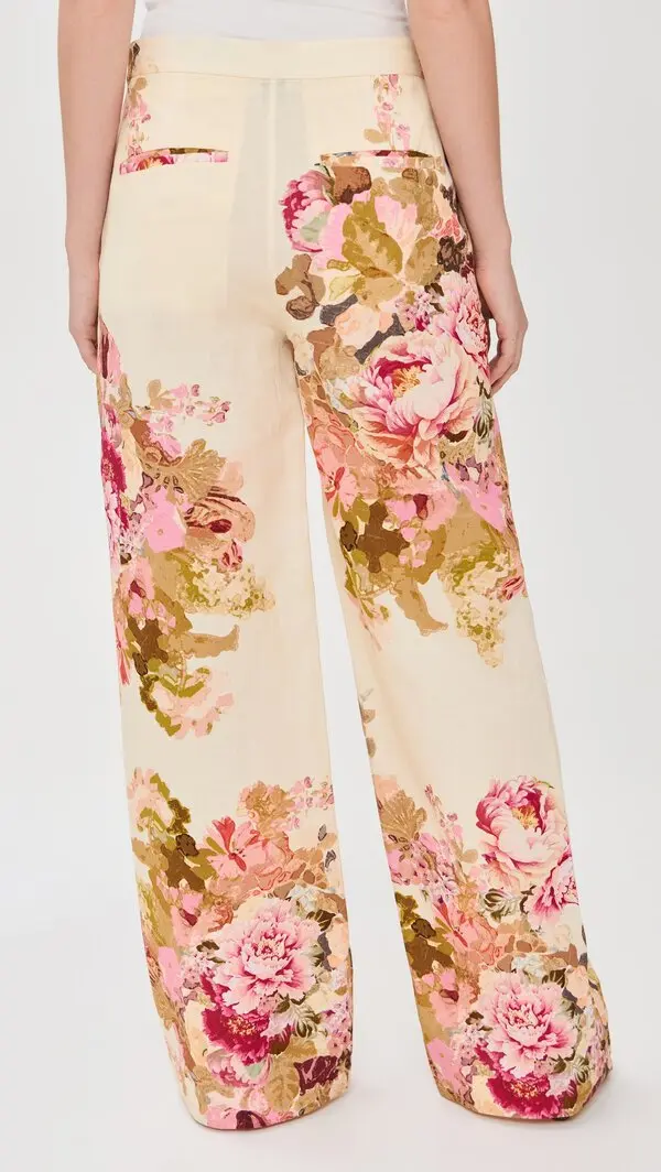 Hemant & Nandita Flared Floral Pants