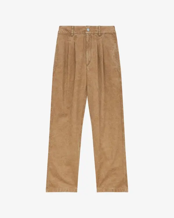 Isabel Marant Kostin Coated Pants - Light Bronze
