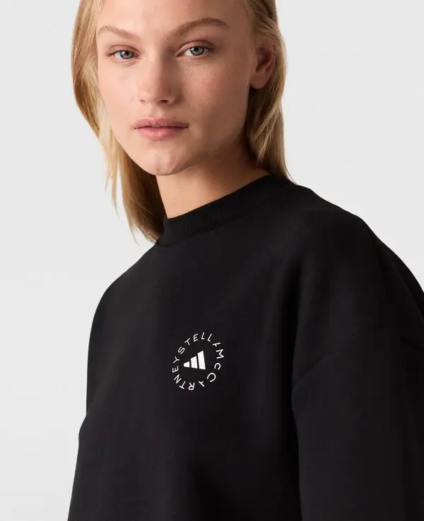 Stella McCartney Logo Oversized Sweatshirt