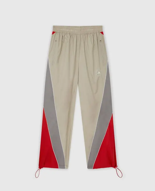 Stella McCartney Truelife Woven Trackpants - Desert Sand Beige/active Red