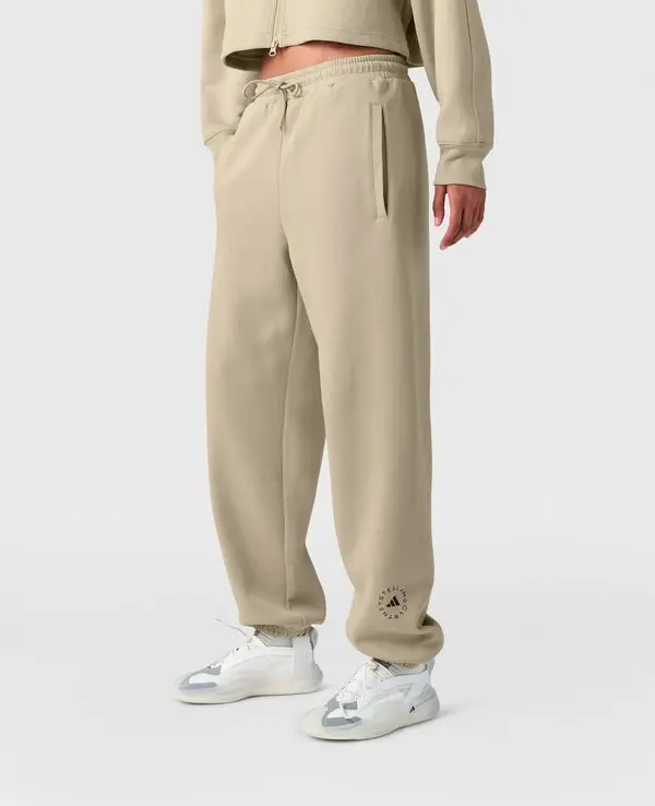 Stella McCartney Truelife Oversized Sweatpants By - Desert Sand Beige