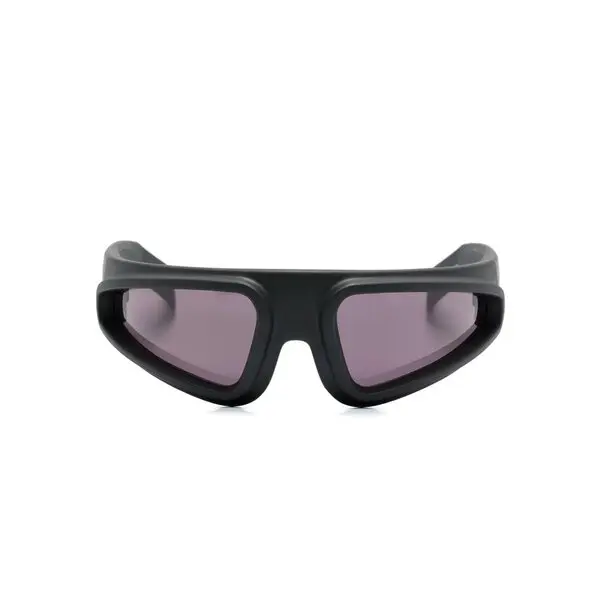 Rick Owens Biker Sunglasses - Black