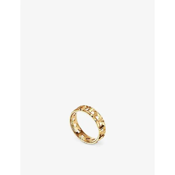 Tiffany & Co. T True Wide 18ct Yellow-gold Ring - Yellow Gold
