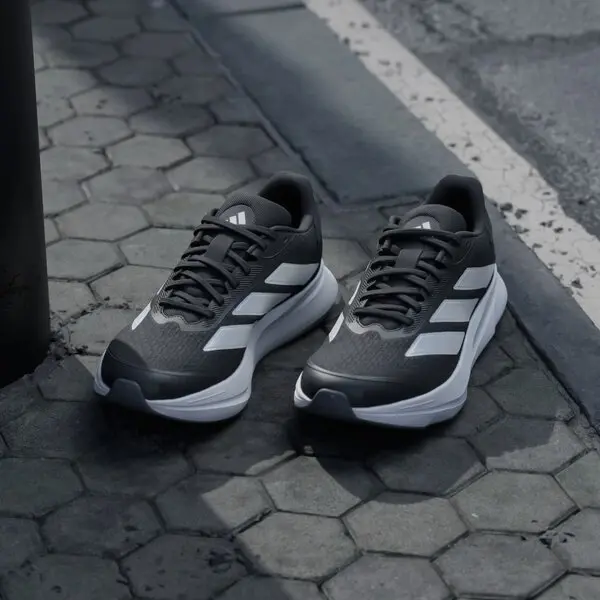 Adidas Running Shoes - Core Black / Cloud White / Grey Five