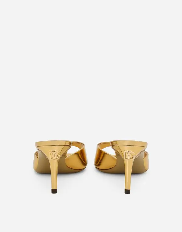 Dolce & Gabbana Sandalo Mules - Gold