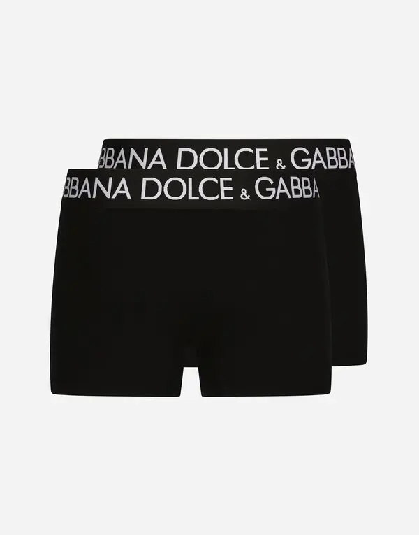 Dolce & Gabbana Regular Boxer 2-pack - Black
