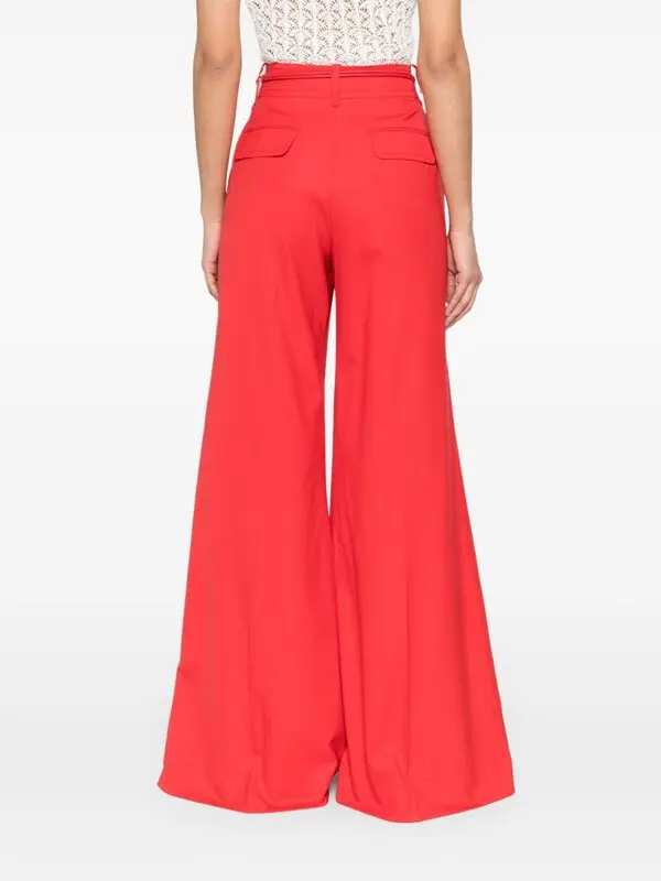 Zimmermann Crush Trousers - Red