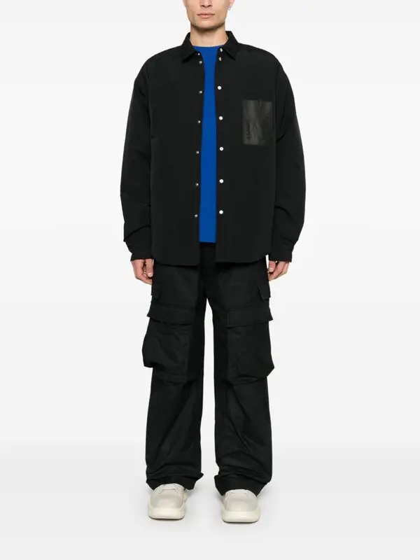 PURPLE BRAND Wide-leg Cargo Trousers