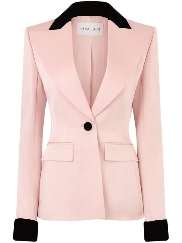 Nina Ricci Contrasting-trim Blazer