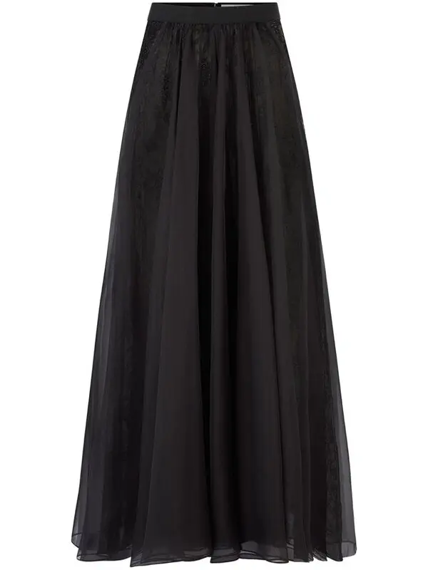 Nina Ricci Organza Maxi Skirt