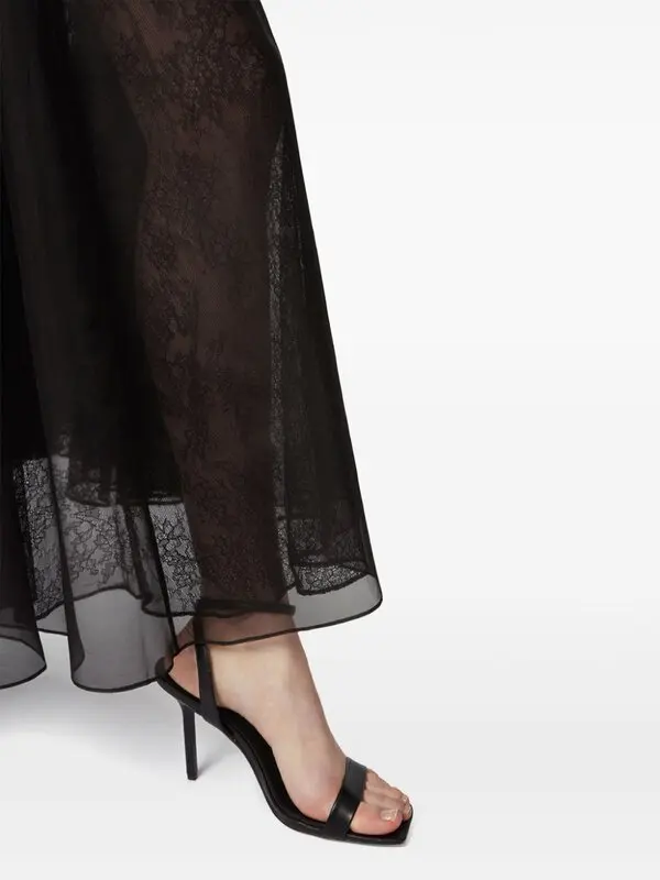 Nina Ricci Organza Maxi Skirt