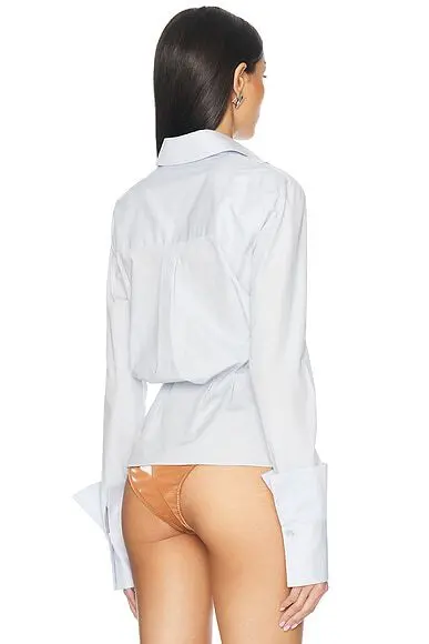 LAQUAN SMITH Fitted Button-down Shirt