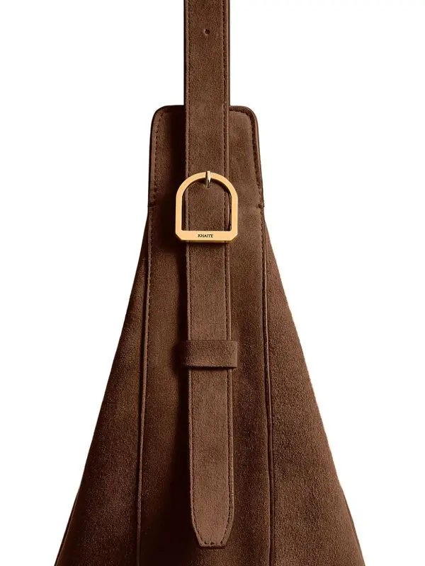 Khaite Augustina Shoulder Bag - Brown