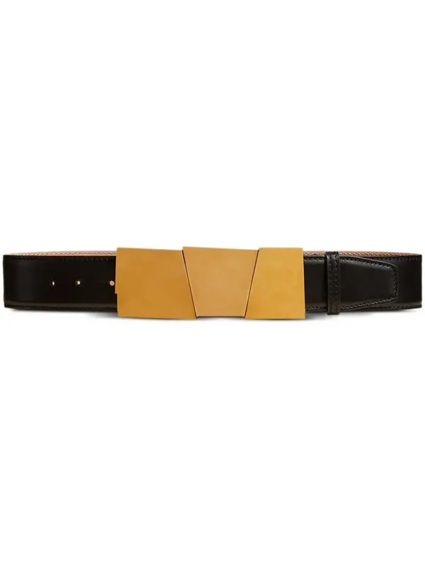 Khaite Medium Axel Belt - Black