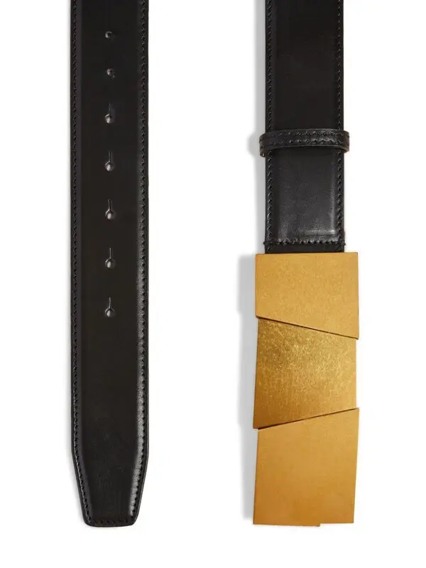 Khaite Medium Axel Belt - Black