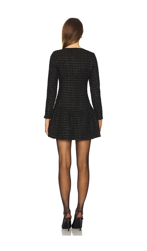 Amanda Uprichard Fallon Tweed Mini Dress