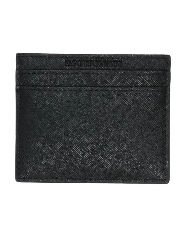 Emporio Armani Document Holder Recycled Leather