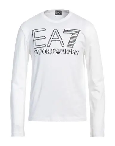 EA7 T-shirt Size Cotton - White