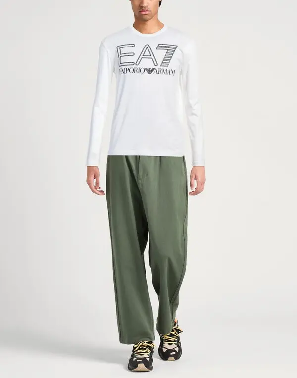 EA7 T-shirt Size Cotton - White