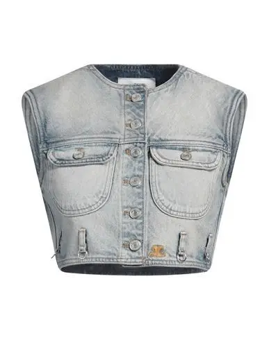 COURREGES Denim Vest - Blue